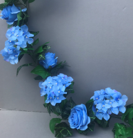 Artificial silk flower garlands | Artificial Flower Studio